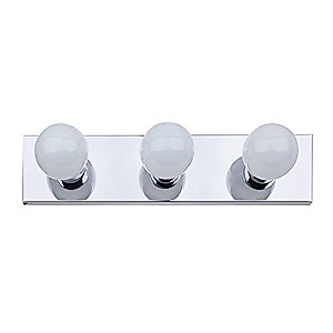 Globe Electric 51202 Cameron Collection 3 Chrome Fixture Vanity Light