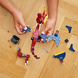 LEGO Creator 3in1 Fire Dragon 31102 Building Kit, Cool Buildable Toy for Kids (234 Pieces)
