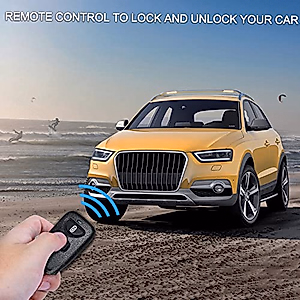 Shkalacar 12V Universal Car Auto Remote Central Kit, Door Locking Vehicle Keyless Entry System,Auto Remote Lock System with 2 Remote Control