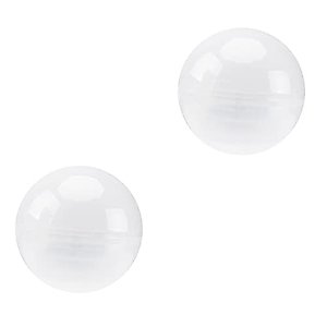 LABRIMP 2pcs Globe Hot Lights Glow - LED Lamp Pond Floating IP Party Inch Tub W Decorations Pool Ball Solar up for Light Night Balls Decoration White Orb Garden Backyard