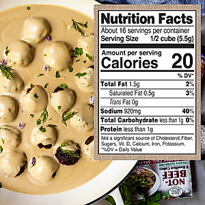 Edward & Son's Vegan Chicken Beef Vegetable Bouillon Cubes – Vegan Broth Cubes, Gluten Free, No Trans Fat, Use in Soups, Stews and Pilafs (8 Cubes of Each)