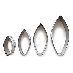 Sunflower Petal Cutters (set of 4 sizes)