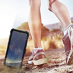 Samsung Galaxy S8 Plus Case, ToughBox® [Armor Series] [Shockproof] [Black] for Galaxy S8 Plus Case [with Holster & Belt Clip] [Fits OtterBox Defender Series Belt Clip Cover]