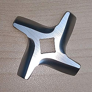 ADUCI 3pcs Meat Grinder Knife Mincer Blade with Square Hole Spare Parts for Moulinex HV6 Type A133 Kitchen Appliance