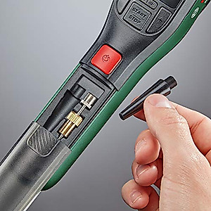 Bosch Home and Garden Electric Air Pump Mini Compressor EasyPump (3.0 Ah battery, 3.6 Volt, 150 PSI, 10.3 bar, LED, in carton packaging)