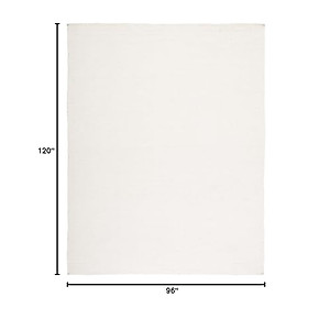 SAFAVIEH Vermont Collection Area Rug - 8' x 10', Ivory, Handmade Wool, Ideal for High Traffic Areas in Living Room, Bedroom (VRM801A)