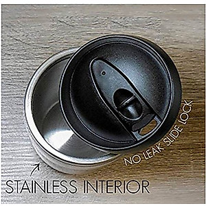 Tree-Free Greetings Jo Moulton Teacher Thanks Travel Mug, Stainless Lined Coffee Tumbler, 16-Ounce - Gift for Teacher Appreciation Week Day