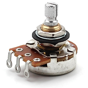 Bourns Guitar & Amp Potentiometer, 500K Audio, Knurled Split Shaft