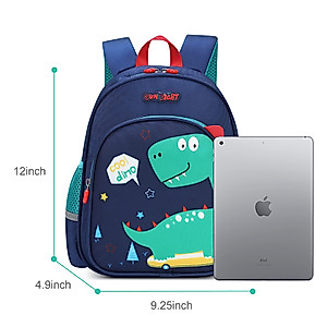 Reqinqin Cute Preschool Toddler Backpack for Girls Boys 3D Animal Cartoon Cat School Backpack Bag for Baby Girl Boy 1-5 Years Waterproof kids Bag Travel Girls for Kids Backpack（Cat