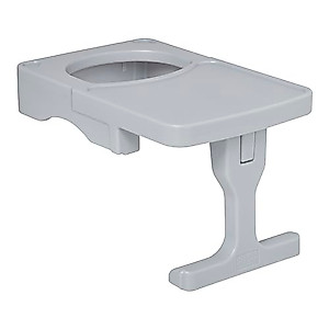ECR4Kids Tri-Me Cube Chair Desk, Accessory for Cube Chair, Light Grey