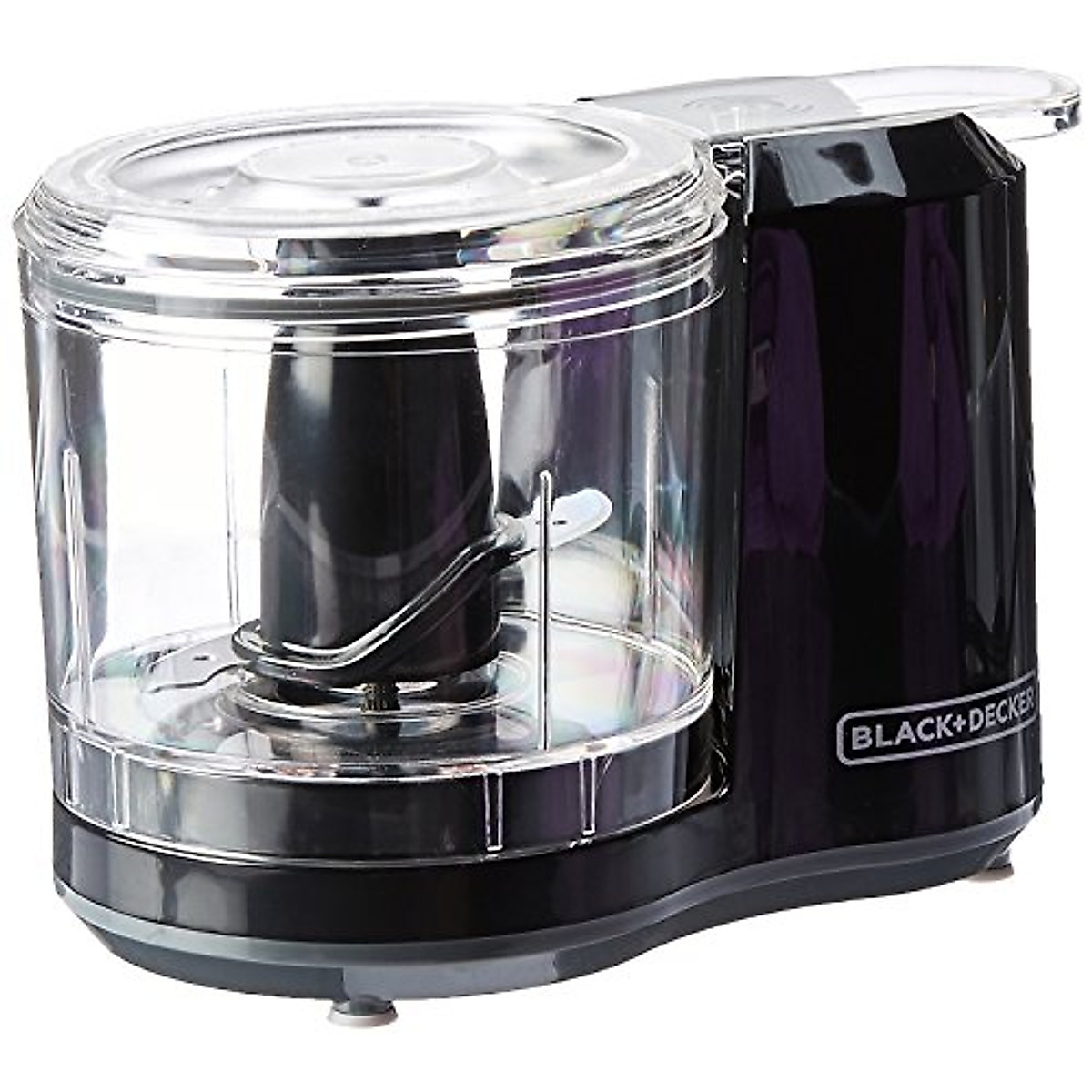 Black+Decker HC150B 1.5-Cup One-Touch Electric Food Chopper, Capacity & Rice Cooker, 6-cup, White