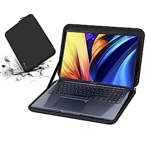 Smatree Hard Shell Case for 16 inch ASUS ROG Strix SCAR 16 2025 G635/2024 Gaming Laptop, for 16 inch ASUS ROG Strix G16 2025/2024 G614, for 16 inch ASUS VivoBook 16X/Pro 16X, 16inch ASUS Laptop Sleeve