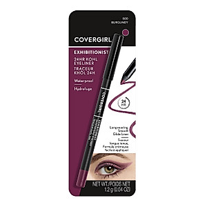 COVERGIRL Exhibitionist 24-Hour Kohl Eyeliner, Burgundy,Gel