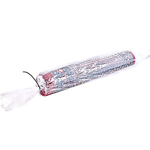 Wowfit Giant Plastic Rug Storage Bag with Zip Tie, Fits Rug up to 9'x12', Perfect for Moving, Packing and Shipping