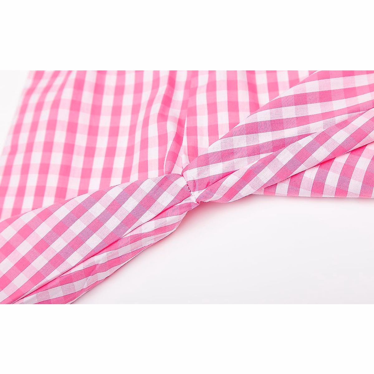 Mud Kingdom Baby Pajamas for Girls Boys Kids Clothes Sets Button Down Lattice 100% Cotton Sleepwear Pink 2T