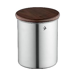 Fourmor 304 Stainless Steel Coffee Canisters 500ml - Coffee Station Container for Ground Coffee Bean Storage， Airtight Food Storage Container with Pop Lid, small Capacity Food Storage Jar for Kitchen
