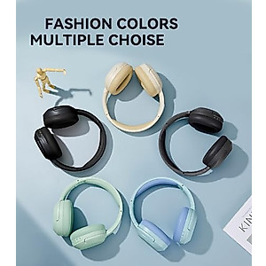 Edifier W820NB Plus Hybrid Active Noise Cancelling Headphones - LDAC Codec - Hi-Res Audio - Fast Charge - Over Ear Bluetooth V5.2 Headphones for Travel, Flight, Train, and Commute- Gray