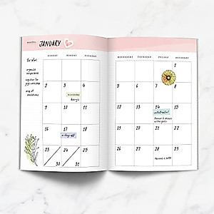 Begin With You Undated Planner: 52-Week Daily Organizer for Busy Women Looking for More Joy, Presence, and Self-Discovery!