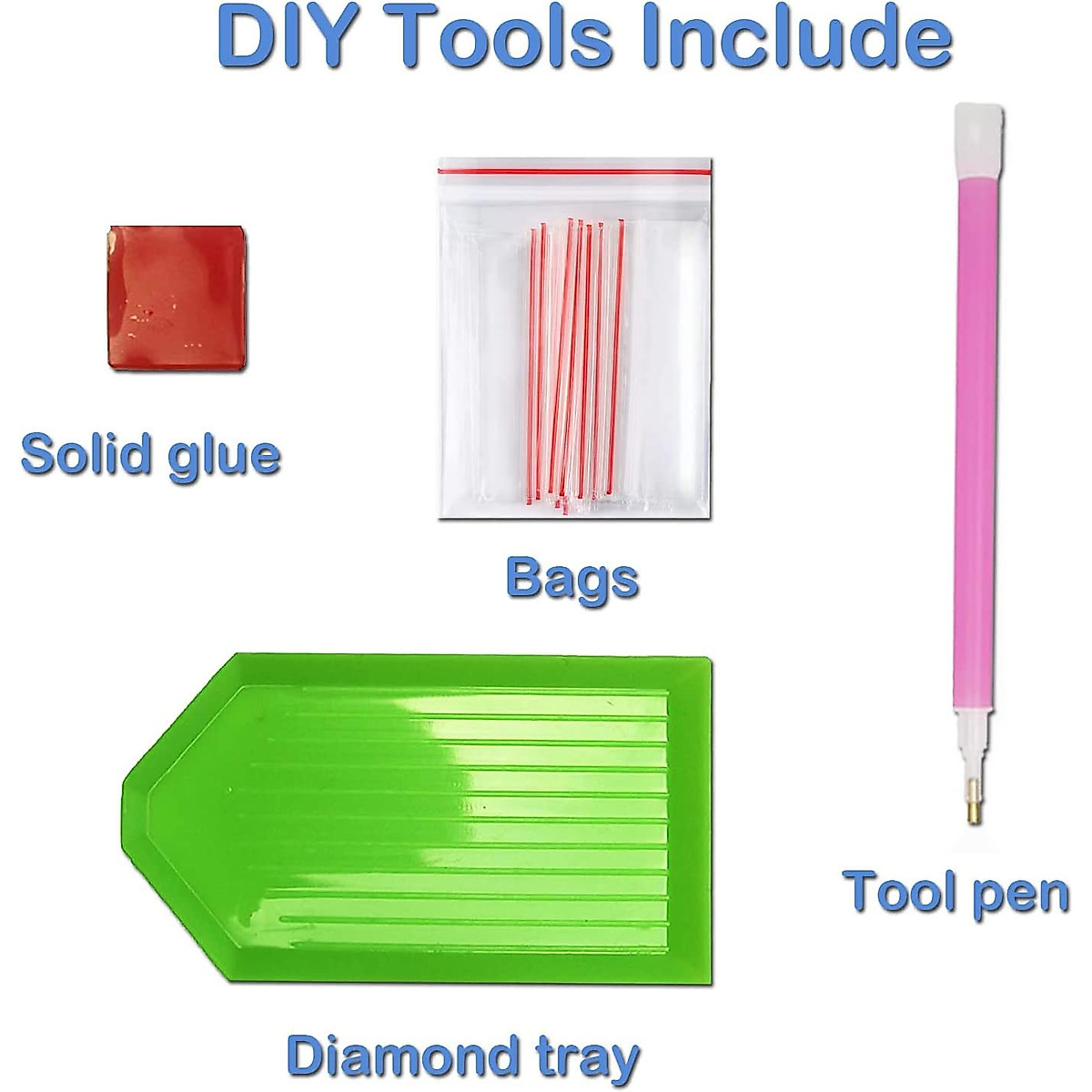 Lunyloer Diamond Painting, 5D Diamond Art Kits for Adults Beginner, DIY Paint with Round Full Drill Diamonds Paintings Gem Art Perfect for Home Wall Decor 12x16inch