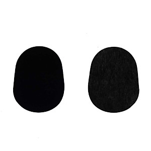 Kasteco 40 Pieces Black Mouthpiece Cushion 0.8 mm Mouthpiece Patches for Alto and Tenor Saxophone and Clarinet