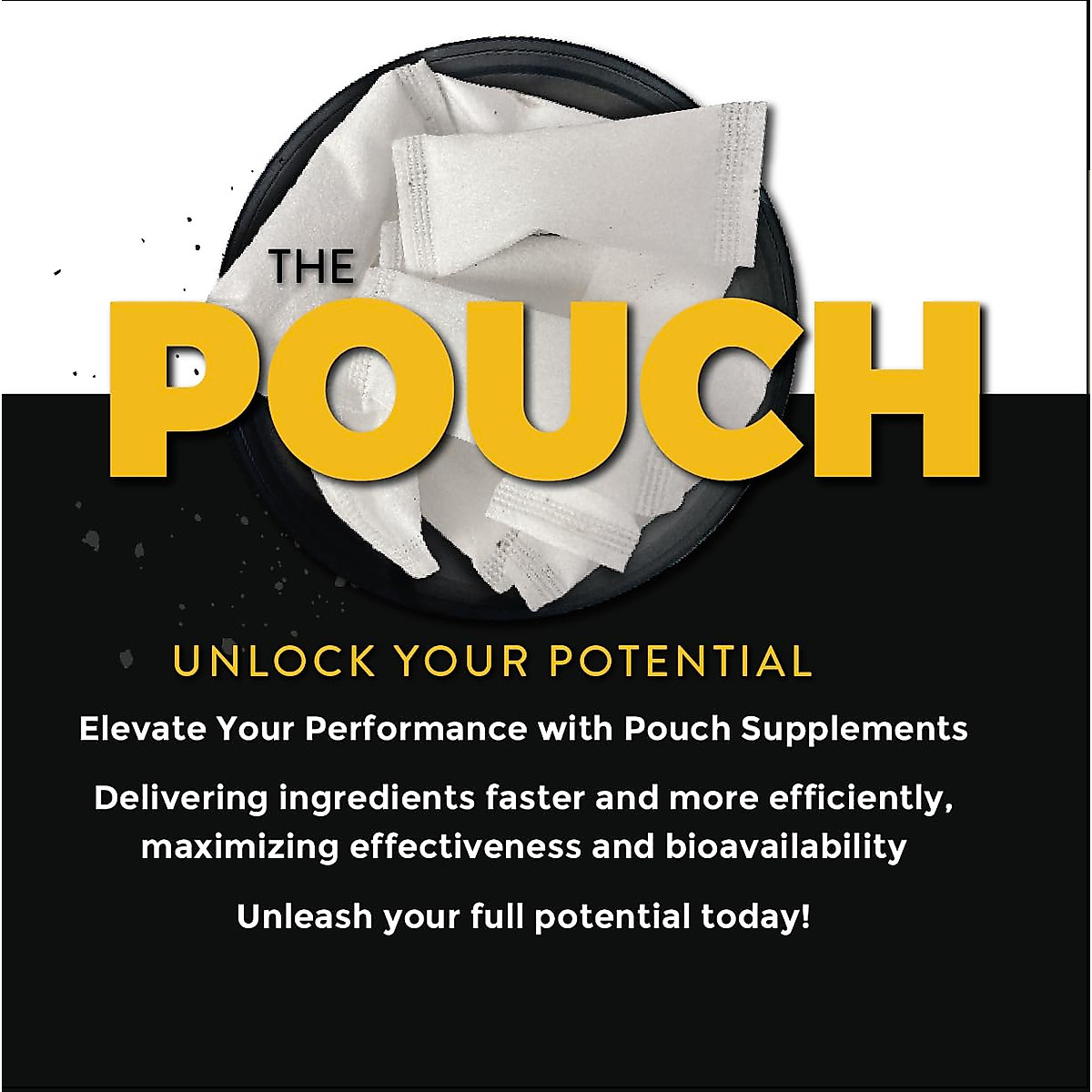 Fully Loaded Alpha Nootropic Pouches (Mint) - 5 Cans - 15 Pouches per can - Effective Nootropic Delivery, Nic Pouch Replacement - Faster Absorption, Alpha GPC, L-Tyrosine, GABA