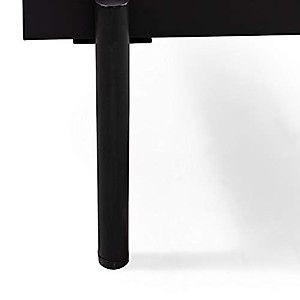 Christopher Knight Home Theo Outdoor Conversation Sets, Cream + Black Metal + Teak