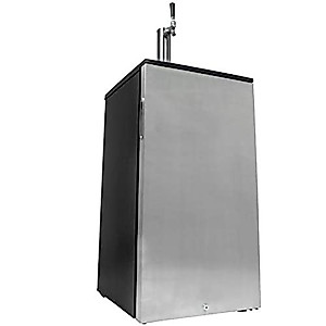 EdgeStar KC1000SS Craft Brew Kegerator for 1/6 Barrel and Cornelius Kegs