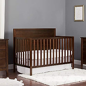 Carter's by DaVinci Morgan 4-in-1 Convertible Crib in Espresso, Greenguard Gold Certified