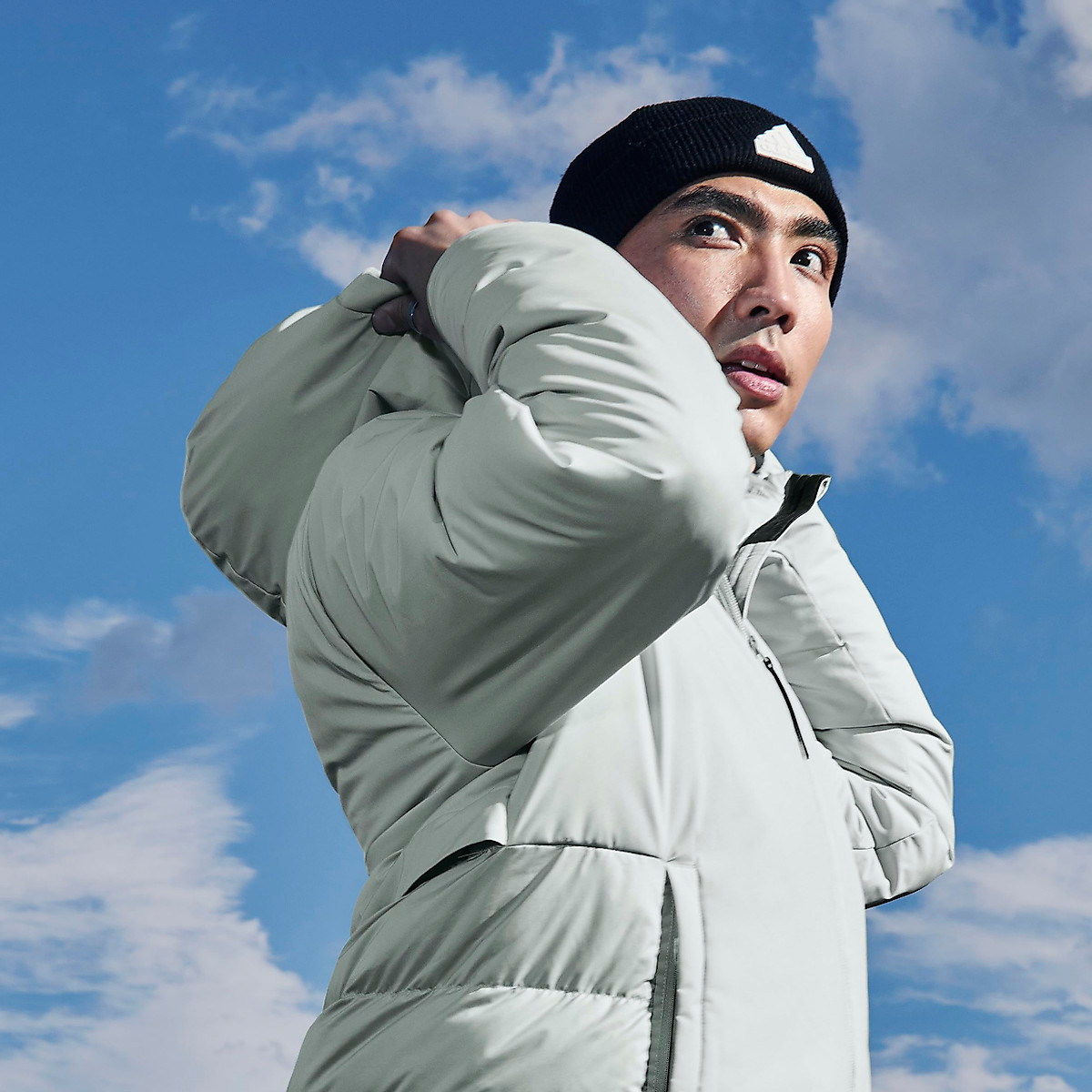 adidas Alphaskin Balaclava Ski Mask, Fleece-Lined face Cover for Exercise and Winter Sports, Black/Silver Reflective F23, one_Size