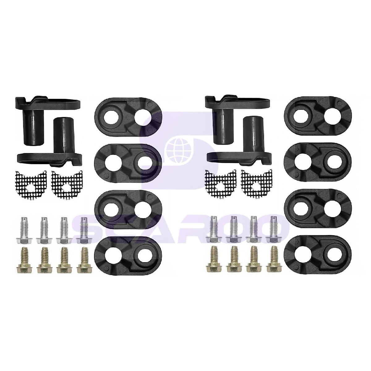 4318165 Freezer Door Closer Cam Kit Exactly fits for Whirlpool Refrigerators Replaces AP3103517,1104788,1115905,2155312,2155313,2182132,4211257,978800,986758,AH358690 (2)