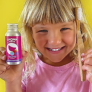 Chomp Junior Very Berry Toothpaste Tablets with Nano Hydroxyapatite