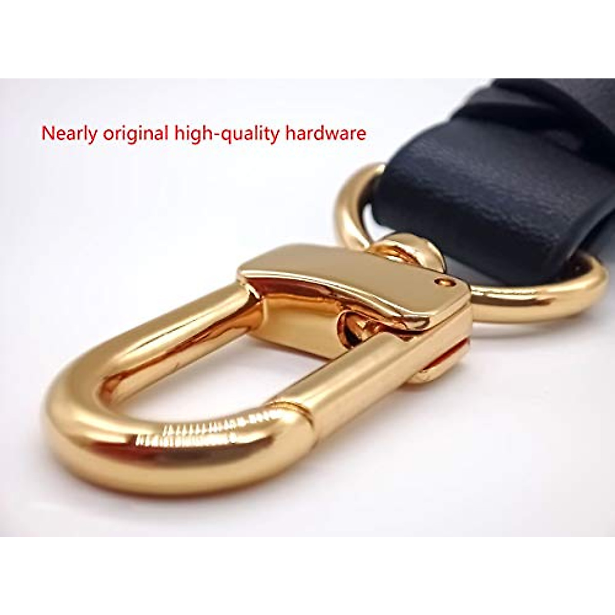 TOURDREAM Braided Handle for Beaubourg Hobo Top Handle Neonoe Strap Pouch Pochette Handle (Black)