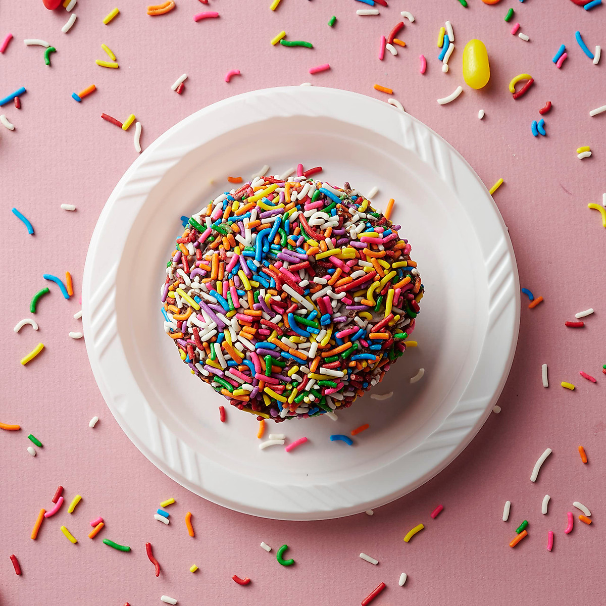 Munfix 200 White Plastic Plates Set - 6 Inch Plastic Dessert Plates, Disposable Plates Bulk Pack, Party Plates for BBQ, Picnic, Parties, Travel and Events, Microwavable Recyclable