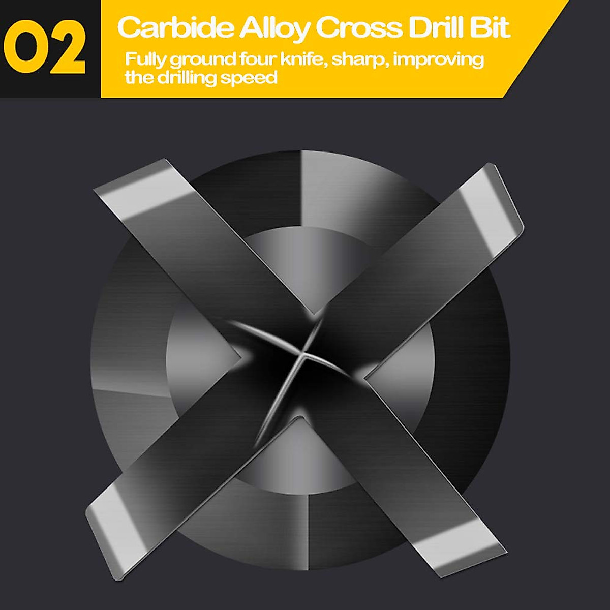 Mgtgbao 10pc 5MM Masonry Drill Bits +Mgtgbao 10pc 6MM Masonry Drill Bits