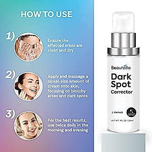Dark Spot Remover for Face,Dark Spot Corrector Serum,Hyperpigmentation Treatment,Advanced and Natural Formula - - Removes Freckles, Sun Spots, Melasma and More