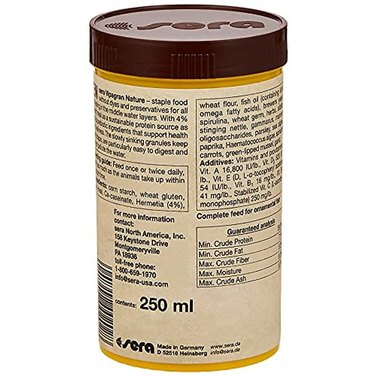 sera Vipagran Nature 250 ml