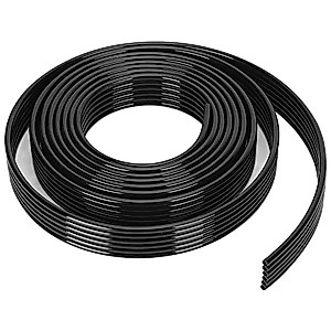 Ink Tubes for Printer, Printer Inks Hose Durable 4mm OD Multiple Lines for DX4 DX5 DX7(6 Rows 10m) Black