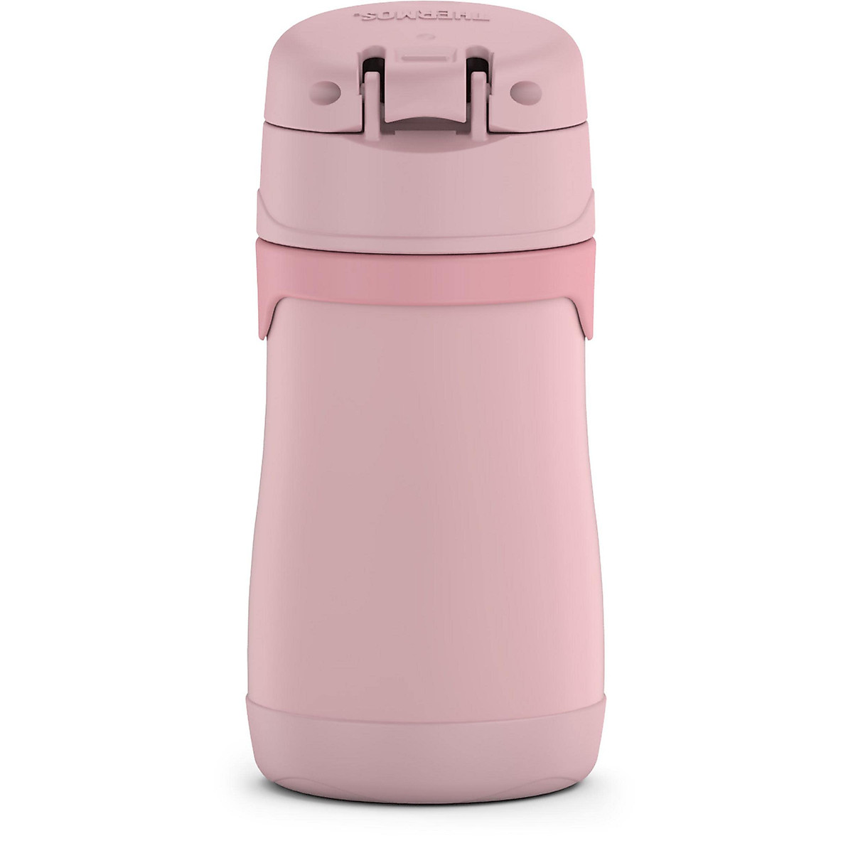 THERMOS BABY 10 ounce Stainless Steel Vacuum Insulated Straw Bottle, Rose