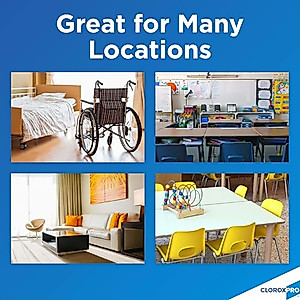 CloroxPro Disinfecting Bio Stain & Odor Remover Pull Top, Healthcare Cleaning and Industrial Cleaning, Clorox Disinfectant Spray, 32 Ounces (Package May Vary) - 31911 (Pack of 1)