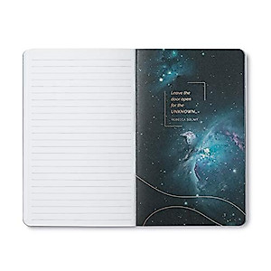 Compendium Softcover Journal - Look to the Stars – A Write Now Journal with 128 Lined Pages, 5”W x 8”H