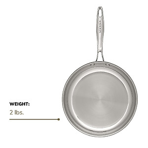 Scanpan Impact 8” Fry Pan - Made of Durable 18/10 Stainless Steel - Dishwasher & Oven Safe
