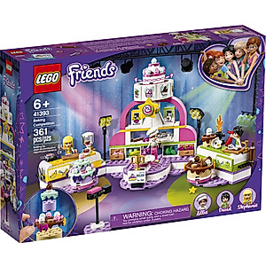 LEGO Friends Baking Competition 41393 Building Kit, Set Baking Toy, Featuring 3 Friends Characters and Toy Cakes (361 Pieces)