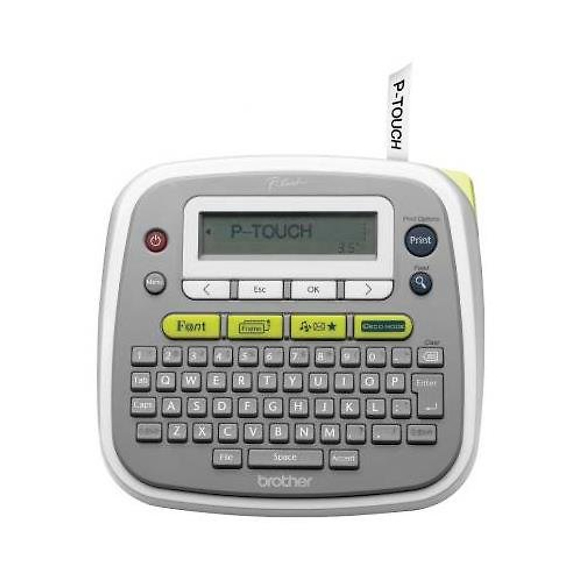 Brother P-Touch PT-D200 Thermal Transfer Label Maker - Monochrome - 180 dpi