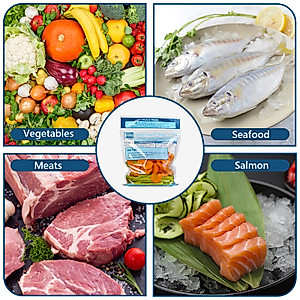 20 Pack Microwave Steamer Bag - Steam Food Storage Bags Steam Cooking Bag Microwave Steam Bags for Food Vegetables Potatoes and Meat Microwave and Freezer Safe