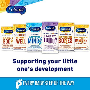 Enfamil Breastfed Infant Probiotics & Vitamin D Dual Probiotics, 8.7mL