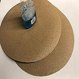 Liner Mat for Lazy Susans - 4-WLS-MAT - Choose Size and Material (Heavy Duty Eco Cork with Plastic Bottom)