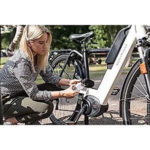 Hiplok Lite Unisex Adult Wearable Chain Bicycle Lock, Multicolour (High Visibility), 6 mm x 75 cm