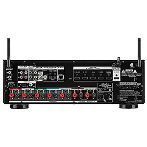 Denon AVR-S750H 7.2 Channel AV-Receiver, HiFi Amplifier, Alexa Compatible, 6 HDMI Inputs, 4K, Dolby Atmos & Vision, Bluetooth, Music Streaming, AirPlay 2, HEOS Multiroom