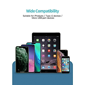 Magnetic USB Charging Cable, KUULAA 3A Magnetic USB Cable Support QC 3.0 Fast Charging & Data Transfer, Magnet Phone Charger Nylon Braided Cord for Most Smart Devices (3.3FT, Red)…