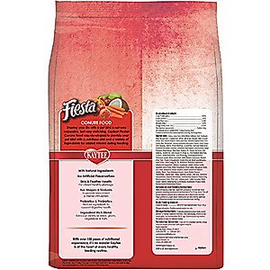 Kaytee Fiesta with Natural Colors Conure/Lovebird Food, 4.5 lbs.
